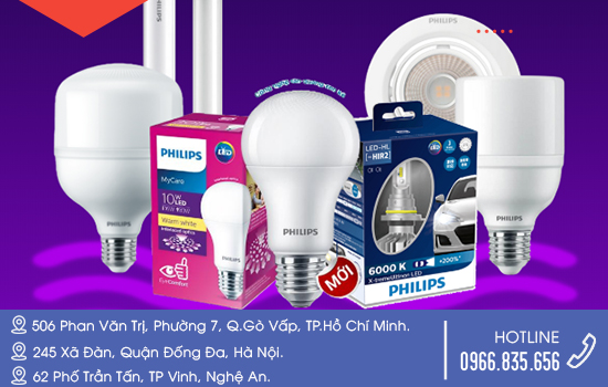 Đèn LED Philips | Bóng Đèn Philips Chất Lượng Cao